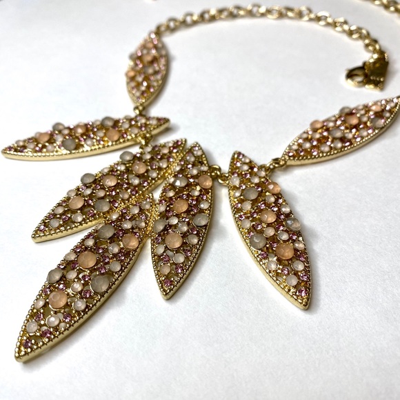 INC International Concepts | Jewelry | Inc Statement Necklace Gold W ...